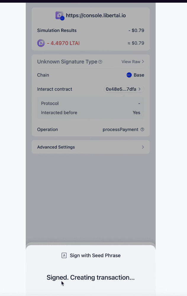 LibertAI confidential AI