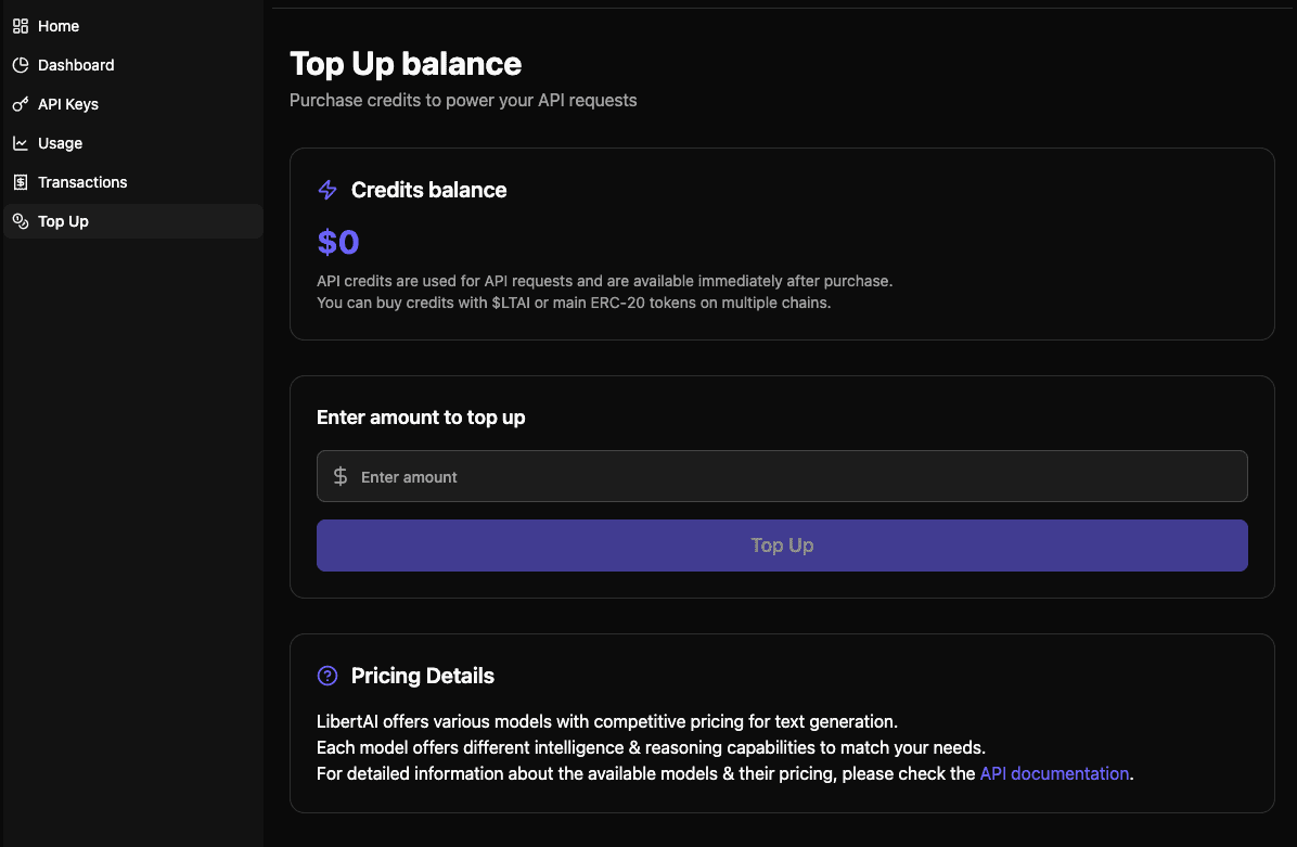 LibertAI confidential AI